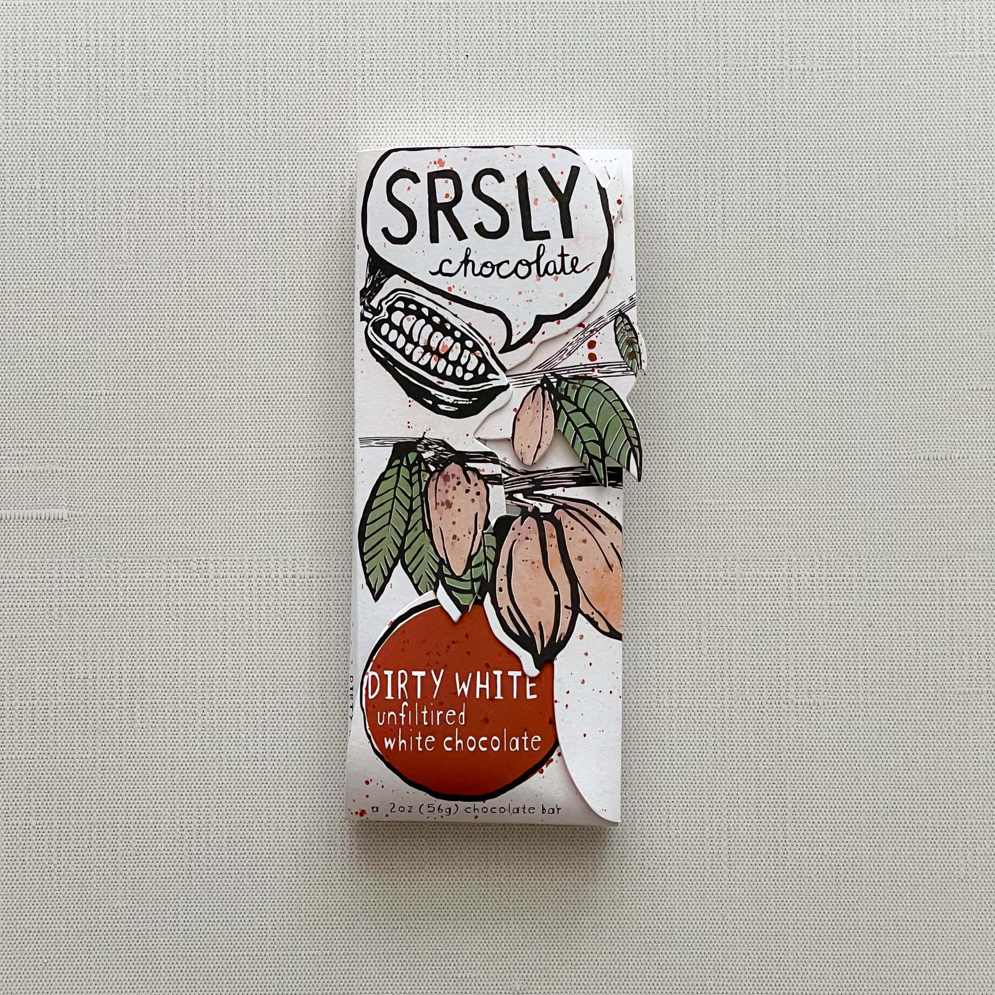 SRSLY Chocolate Dirty White | Handcrafted Chocolate from Austin